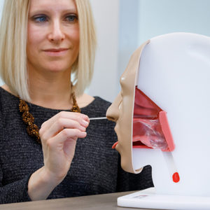 Naso/Oropharyngeal Swab Specimen Trainer - UNeMed